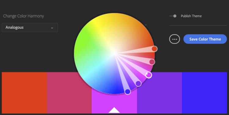 How to create Color Harmonies – Caught In Pixels